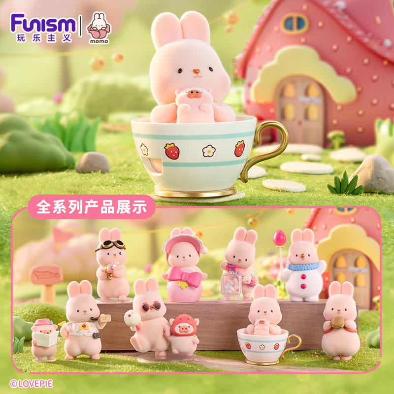 Boite Blind Box Momo Bunny Figurine Sous Licence