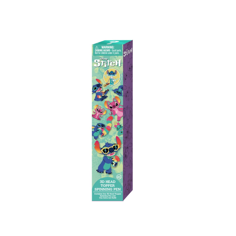 Blind box Stitch 3D Head Topper Spinning Stylo - Disney